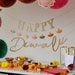 Multicoloured Paper Diwali Plates, Set of 8, Festival of Lights ...