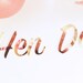Personalised Hen Do Banner, Available in Bronze, Silver or Gold, Hen Do ...