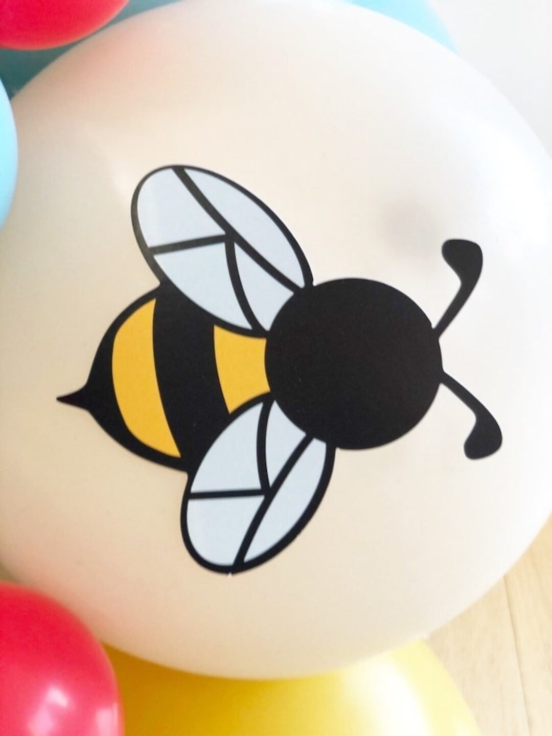 Bee Paper Cutout, Kids Birthday Cut Outs, Bumble Bee Paper Cut Out ...