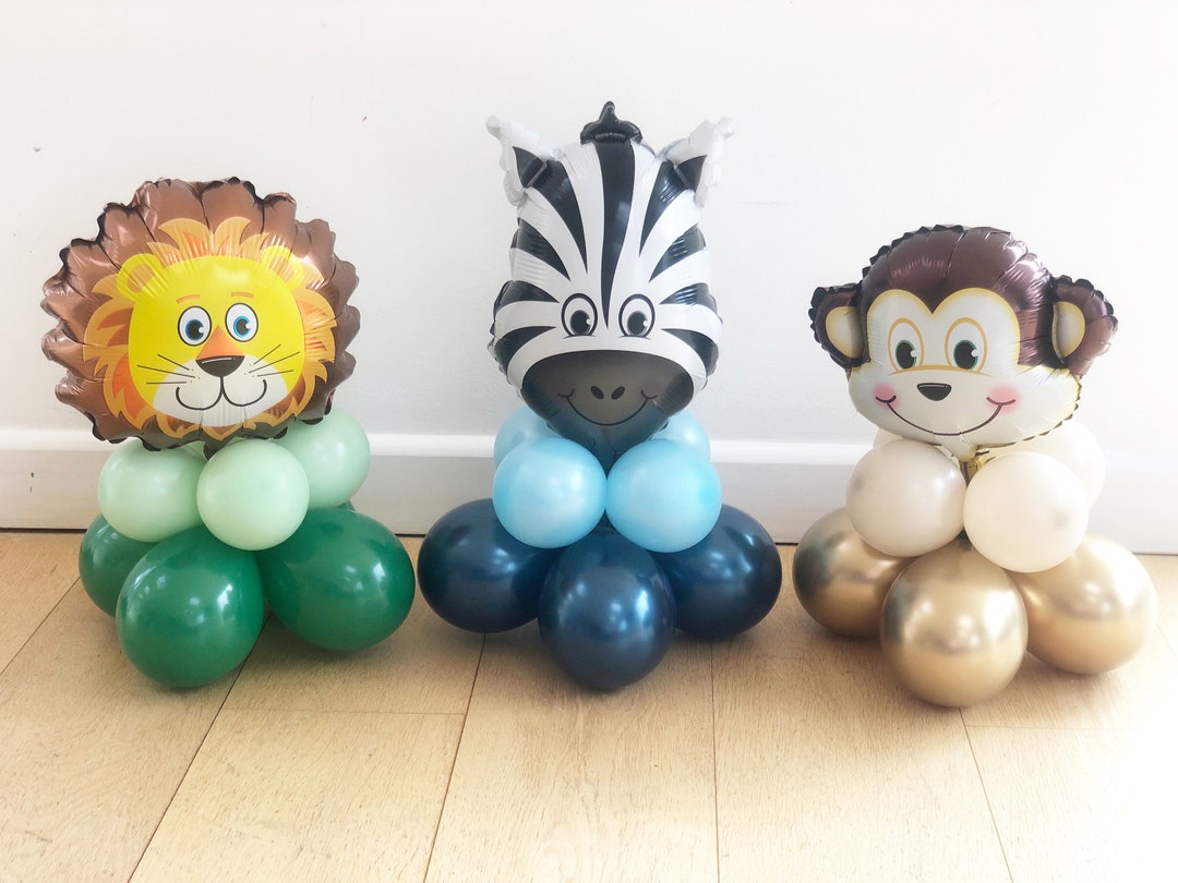 DIY Mini Safari Balloon Sculptures, Colours of Your Choice, Mini Foil ...