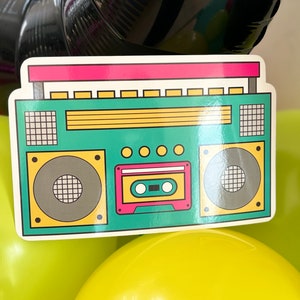 Double Digit 80s Balloon Sculpture, 80s Balloon Stack, 80s Balloon ...
