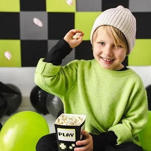 Video Game Popcorn Boxes, Set of 6, Gamer Party Boxes, Video Game Party ...
