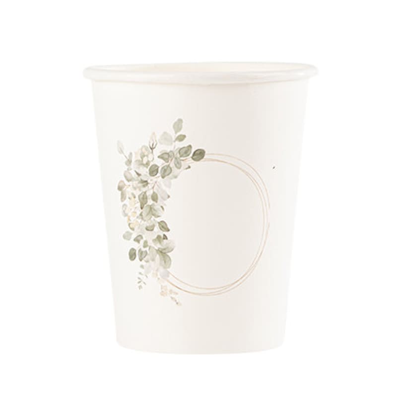 Botanical Paper Cup - Etsy UK