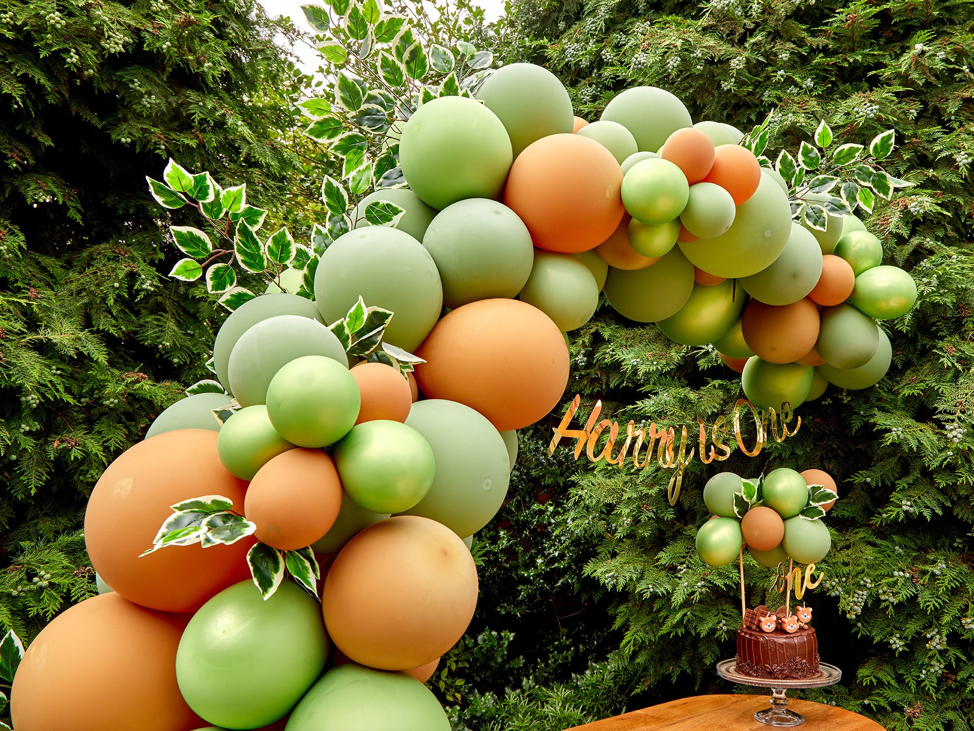 Woodland Balloon Arch Green Balloon Arch Woodland Balloon - Etsy