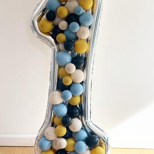 Giant Balloon Frame With Construction Cutouts, Any Number, 126cm/50in ...