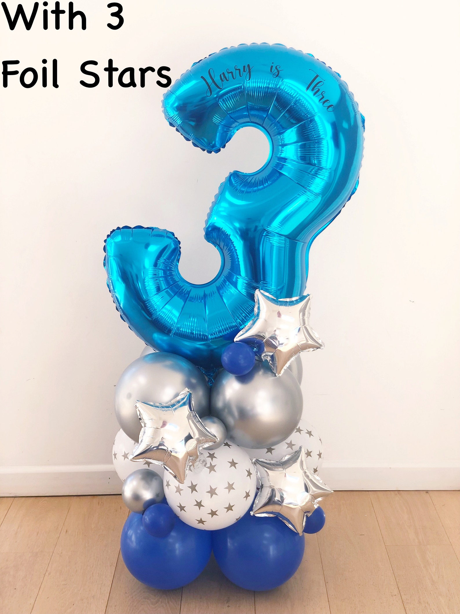 DIY Large 55 Blue Birthday Balloon Sculpture Astronaut - Etsy UK