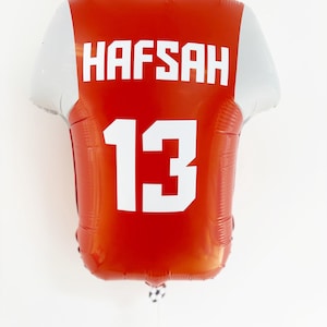 Personalised Football Balloon Set, Uninflated, Football Balloons ...