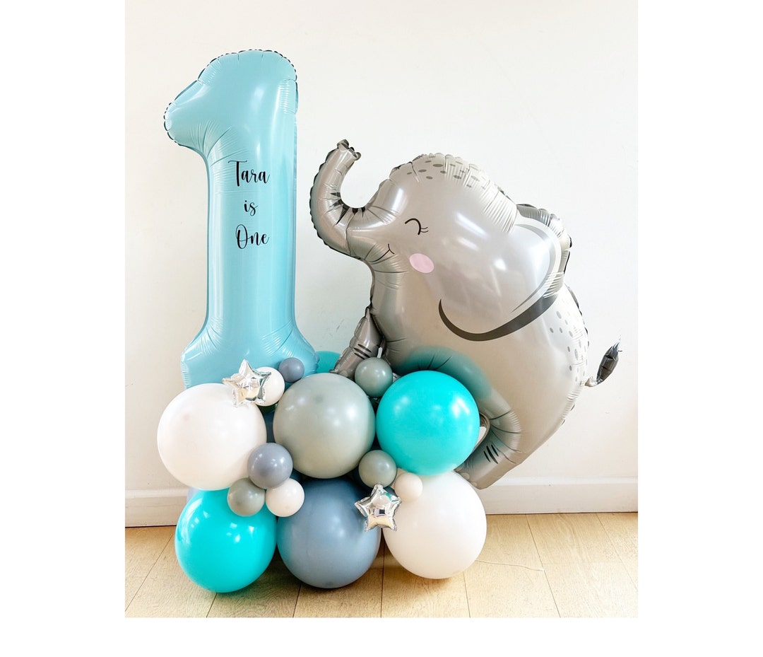 High Quality Elephant Balloon Sculpture, Any Number, Safari Balloon ...