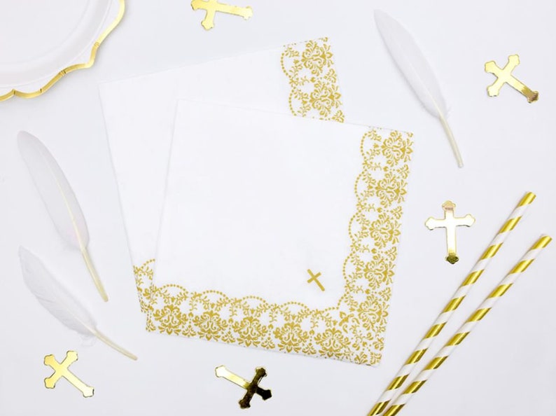 Elegant Communion Table Runner, Table Runner With Pampa Print, Holy ...