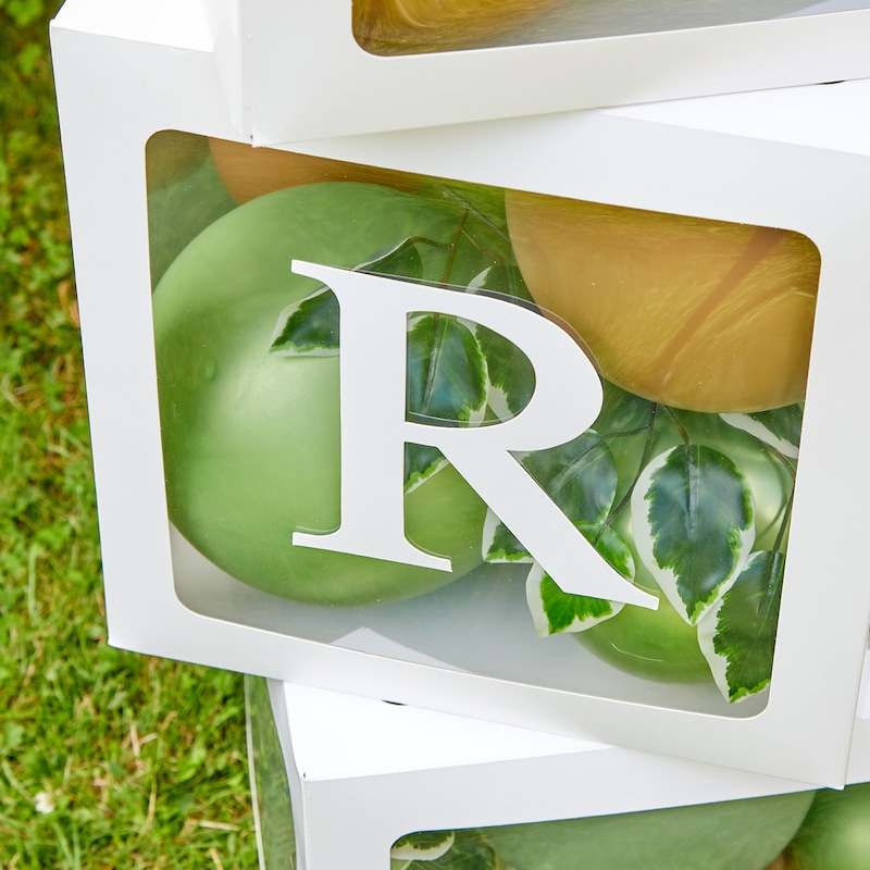 Transparent Box With Letters - Etsy