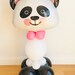 Giant Panda Balloon Sculpture - DIY 4.1ft/1.2m Panda Balloon Display ...