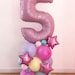 DIY Large 55 Pastel Birthday Balloon Sculpture Pastel - Etsy