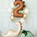 High Quality Dinosaur Number Balloon, 92cm/36in, Dinosaur Foil Balloon ...