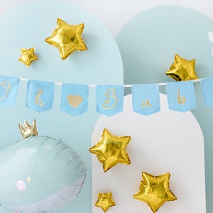Adorable Blue Whale Balloon, Baby Shower Party Balloons, Foil Balloons ...