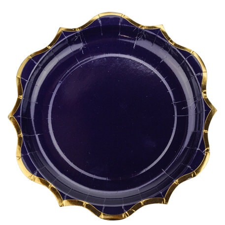 Navy paper plates and napkins store