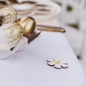 Wooden Daisy Confetti, Table Confetti, Table Scatter, Flower ...