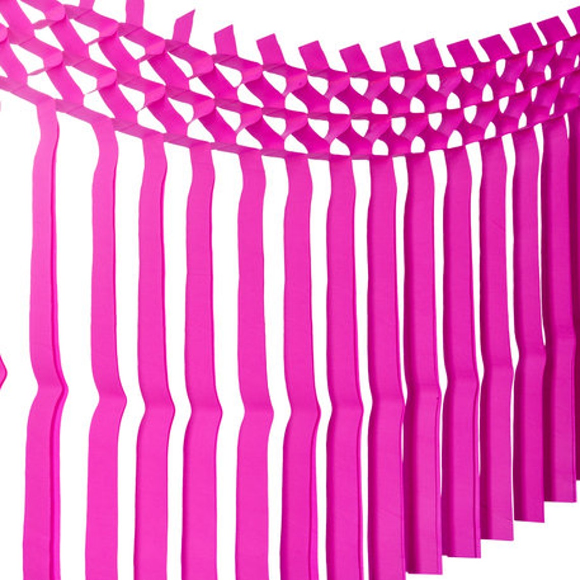Colourful Tissue Paper Garlands, 5 Different Colours, 3m, Hanging ...