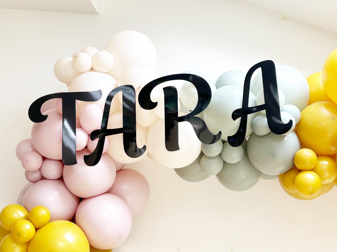 Large Black Letter Cutouts, Black Letter Cutouts, Giant Letters, Large ...