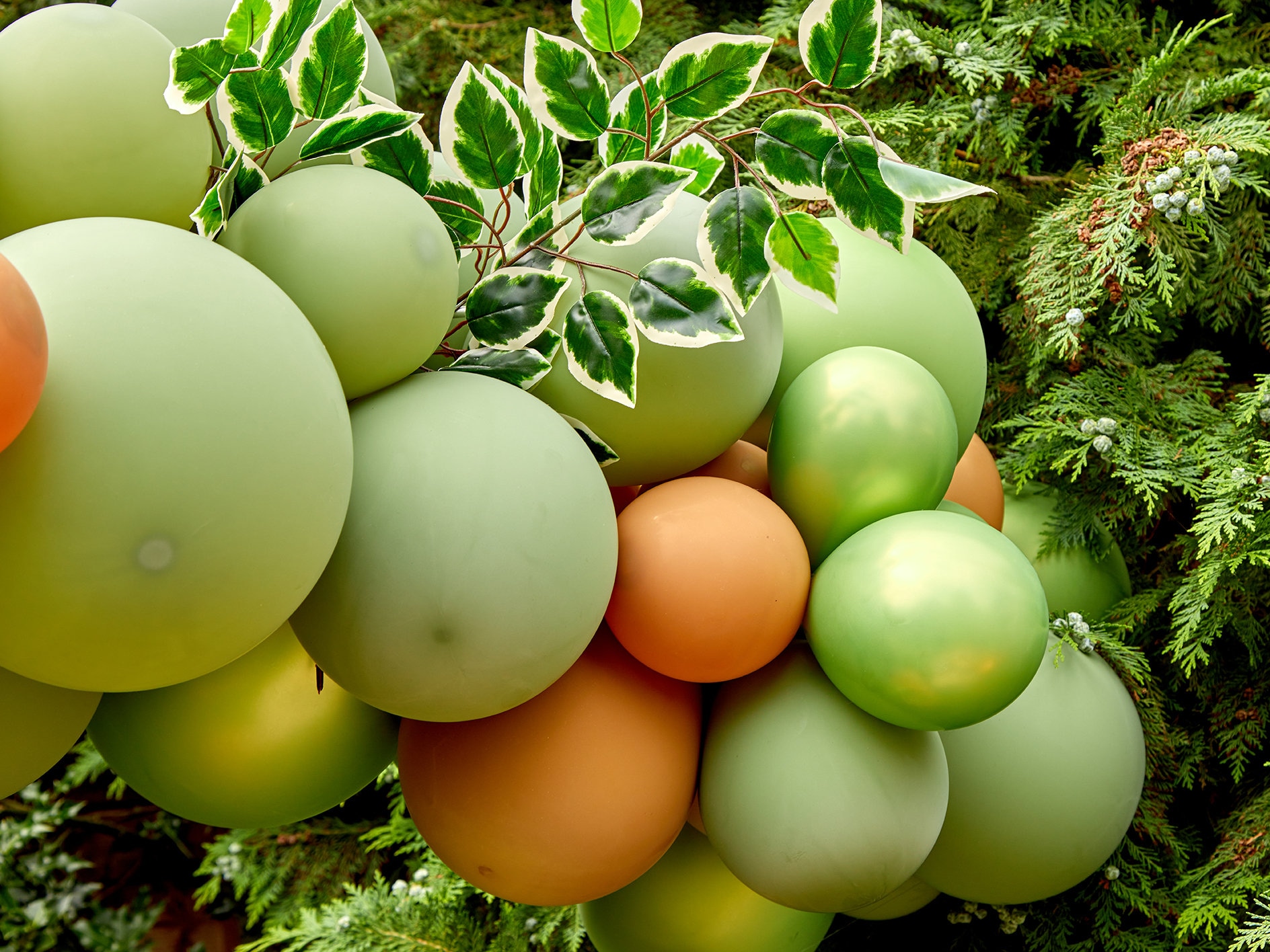 Woodland Balloon Arch Green Balloon Arch Woodland Balloon - Etsy