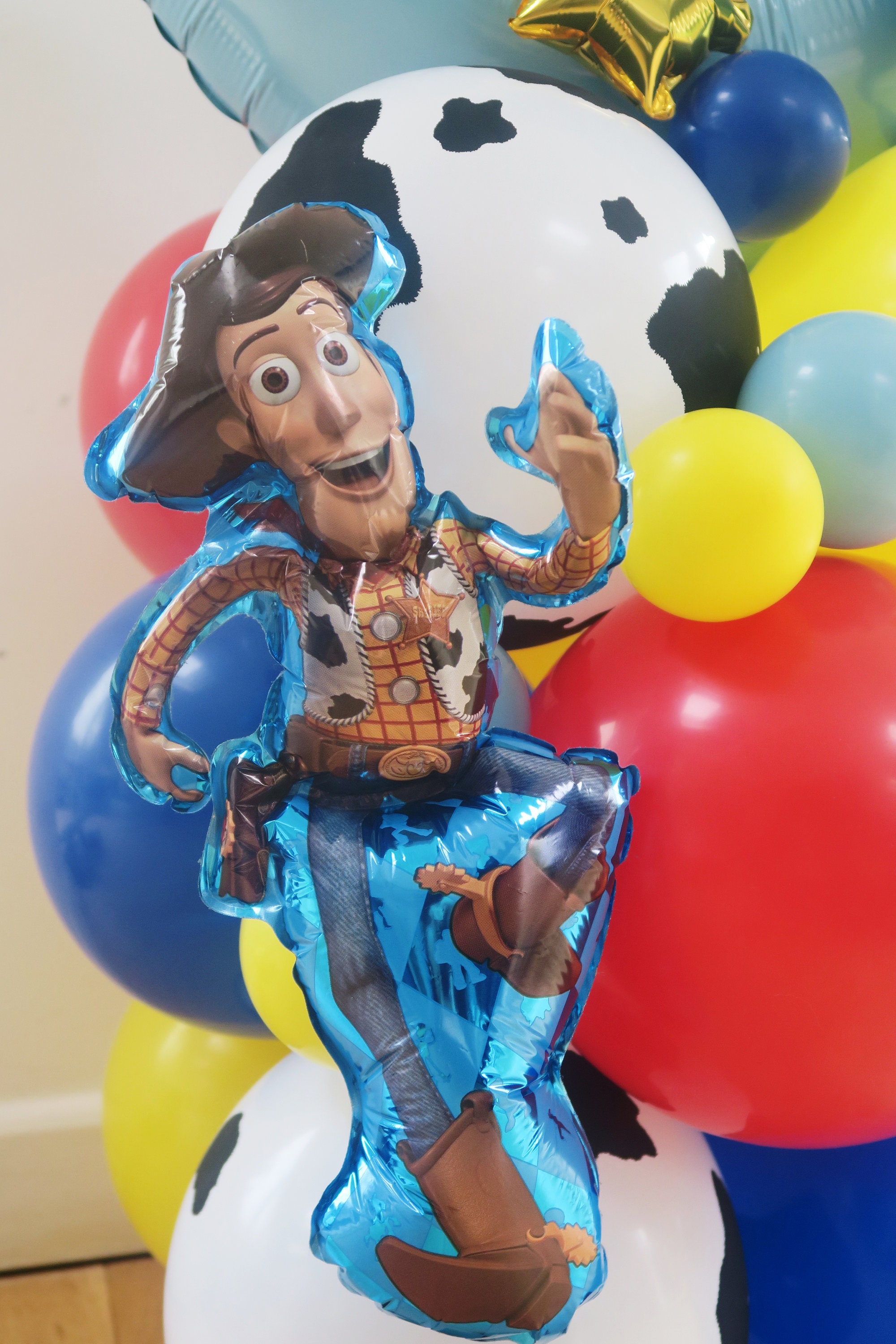 DIY Blue Toy Story Balloon Sculpture 1.4m/55in Boy's Toy - Etsy UK