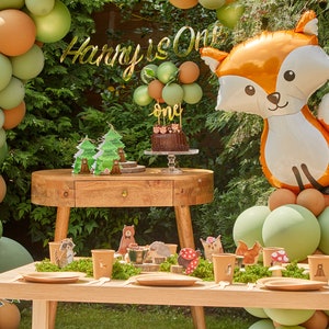 Adorable DIY Fox Balloon Sculpture, No Helium, Fox Balloon Display ...
