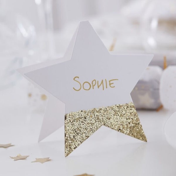 Star Place Cards - Etsy