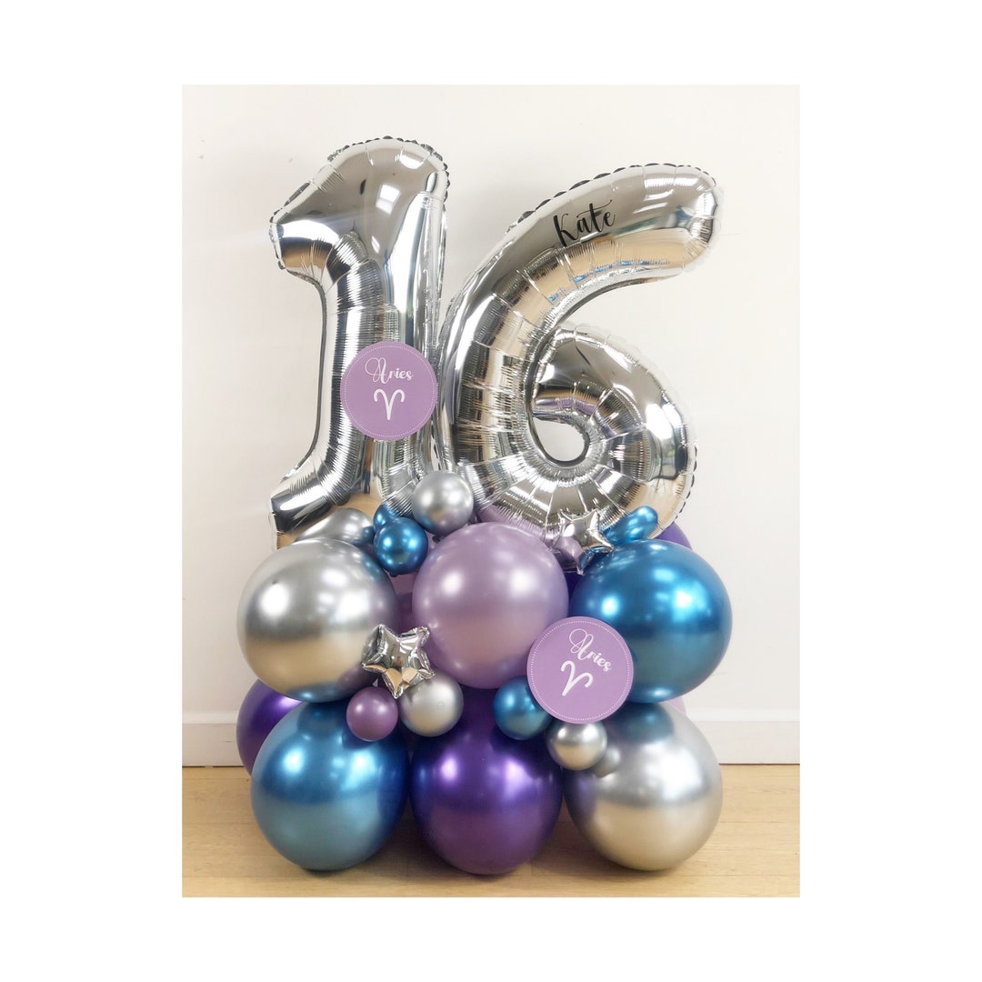 DIY Star Sign Balloon Sculpture, Any Age, Birthday Balloon Sculpture ...