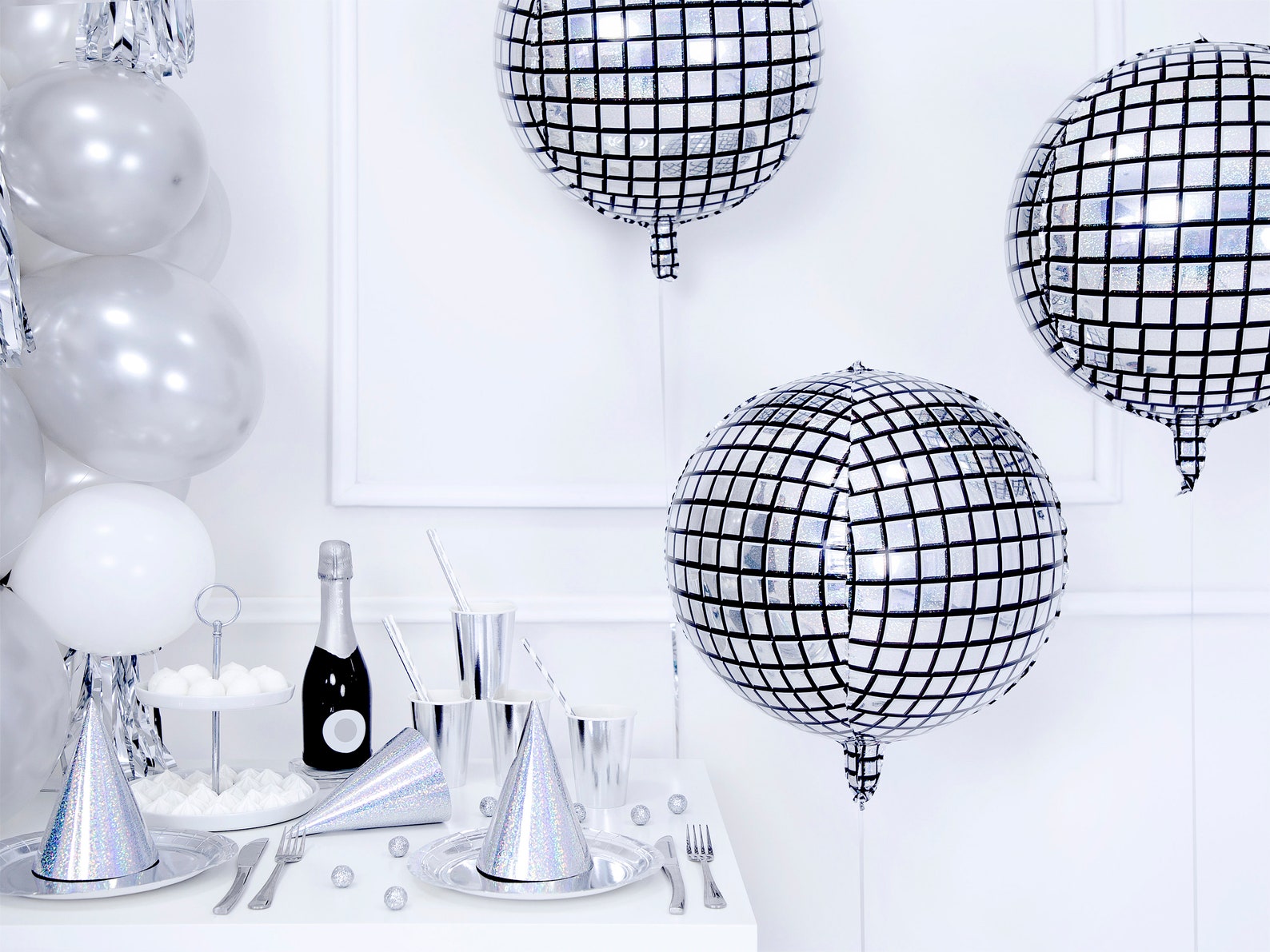 High Quality Disco Ball Balloon 40cm/16in Disco Party - Etsy