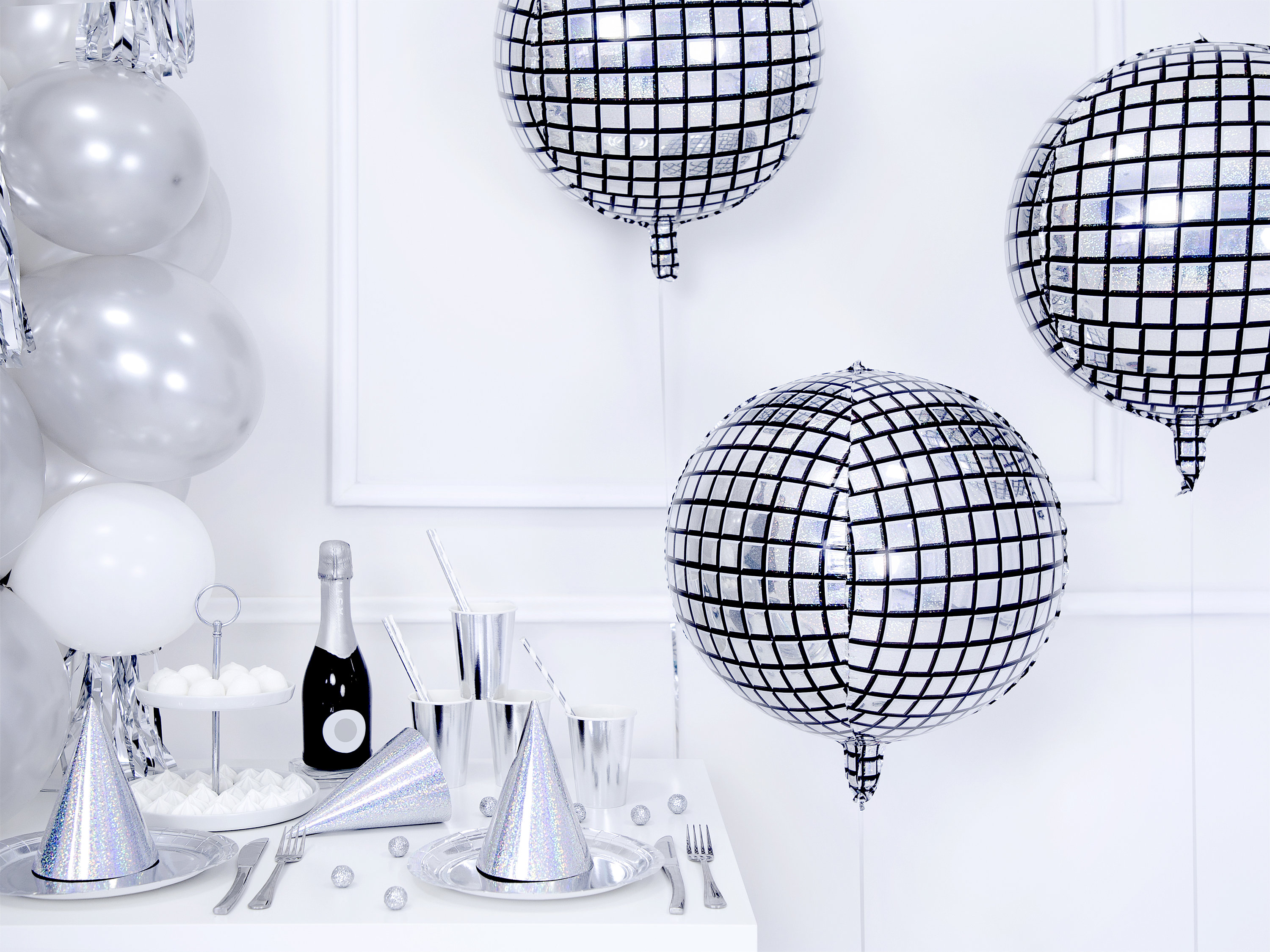 High Quality Disco Ball Balloon 40cm/16in Disco Party - Etsy UK
