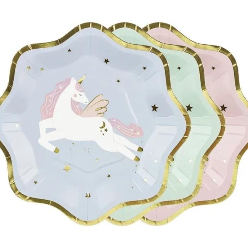 Unicorn Plates - Etsy
