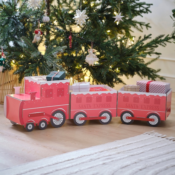Santa Train Boxes - Etsy