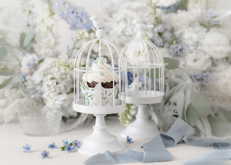 6 Dove Cupcake Wrapper, Communion Cupcake Wrappers, Christening Cupcake ...