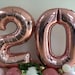 Luxurious Pink Double Digit Balloon Sculpture, DIY Balloon Sculpture ...