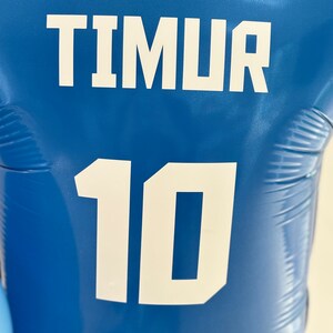 Personalised Football Balloon Set, Uninflated, Football Balloons ...