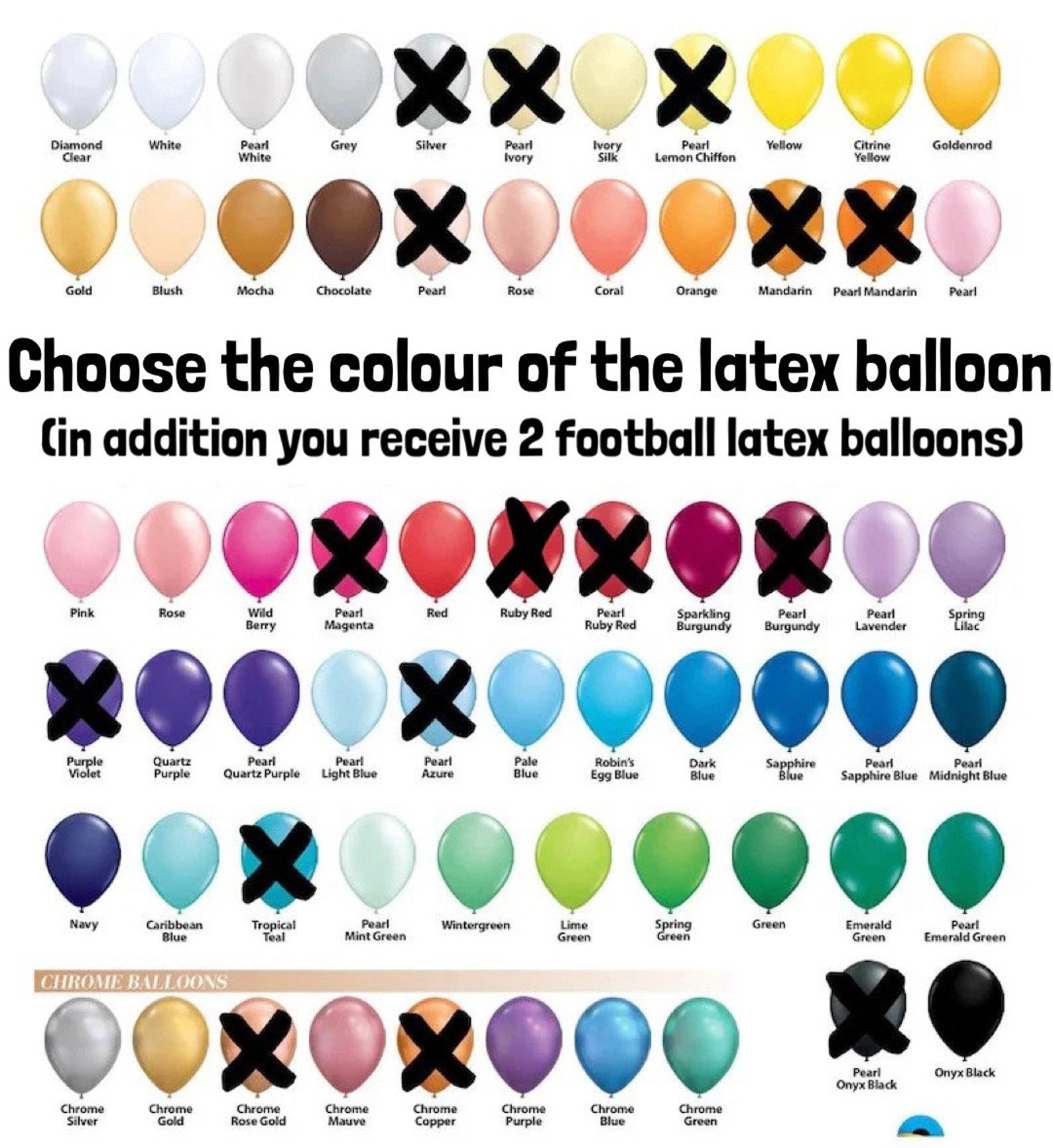 Personalised Football Balloon Set, Uninflated, Football Balloons ...