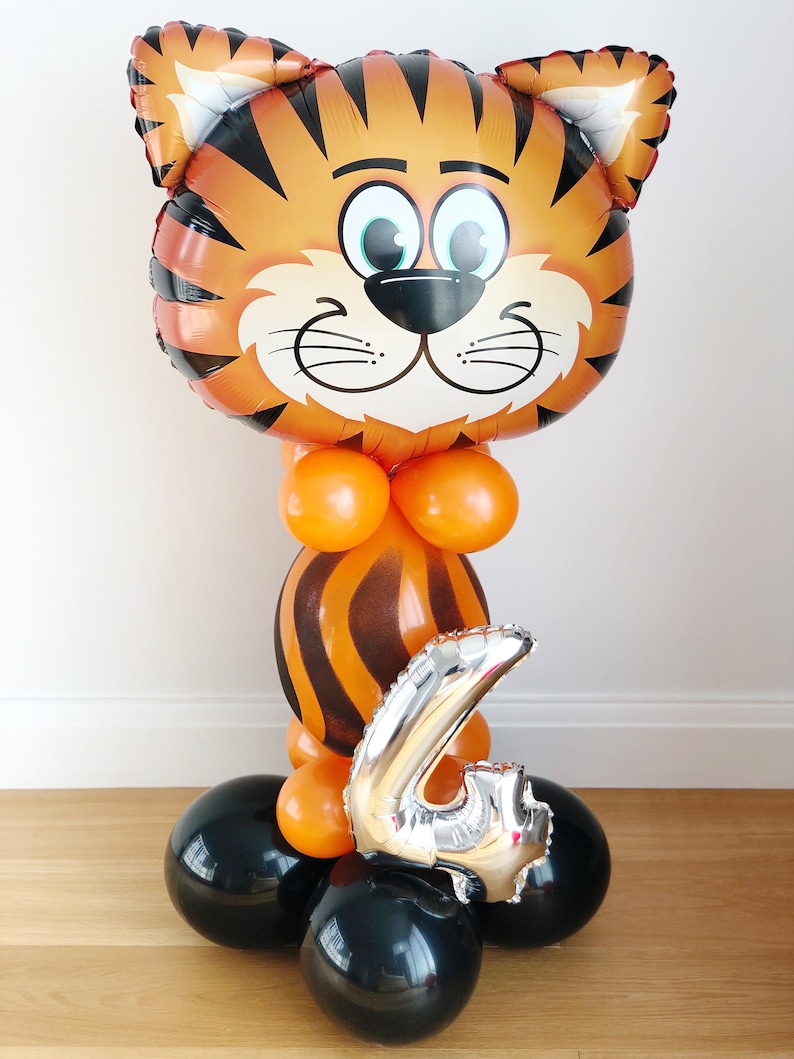 Giant Tiger Balloon Sculpture DIY 4.1ft/1.4m Tiger Balloon | Etsy