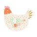 20 Adorable Chicken Napkins, Paper Floral Napkins, Easter Dinner Paper ...
