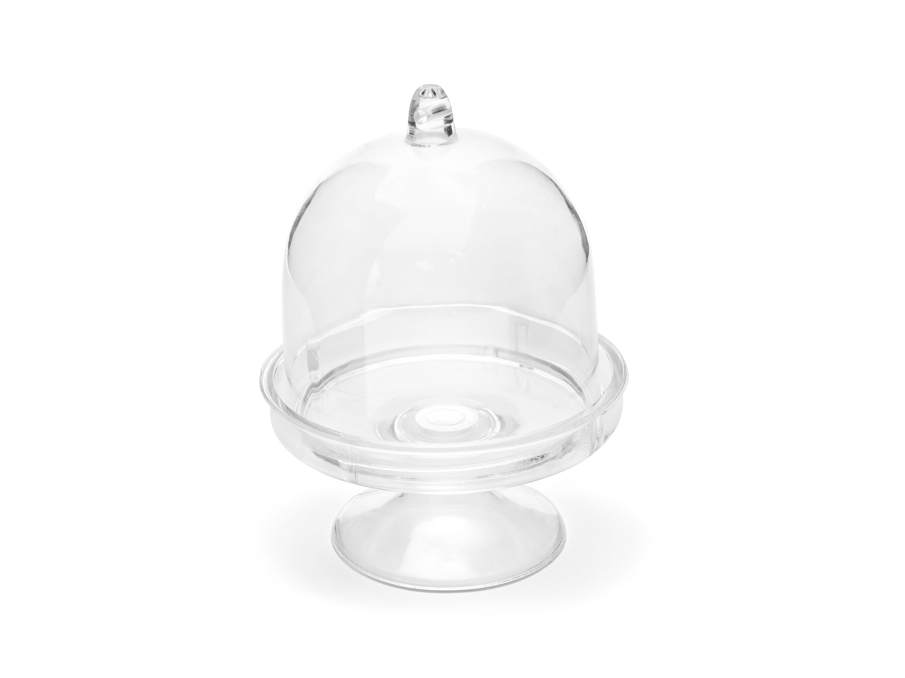Mini Cake Domes, Miniature Cale Domes, Favour Box, Mini Plastic Domes ...