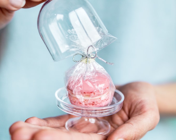 Mini Cake Domes, Miniature Cale Domes, Favour Box, Mini Plastic Domes ...