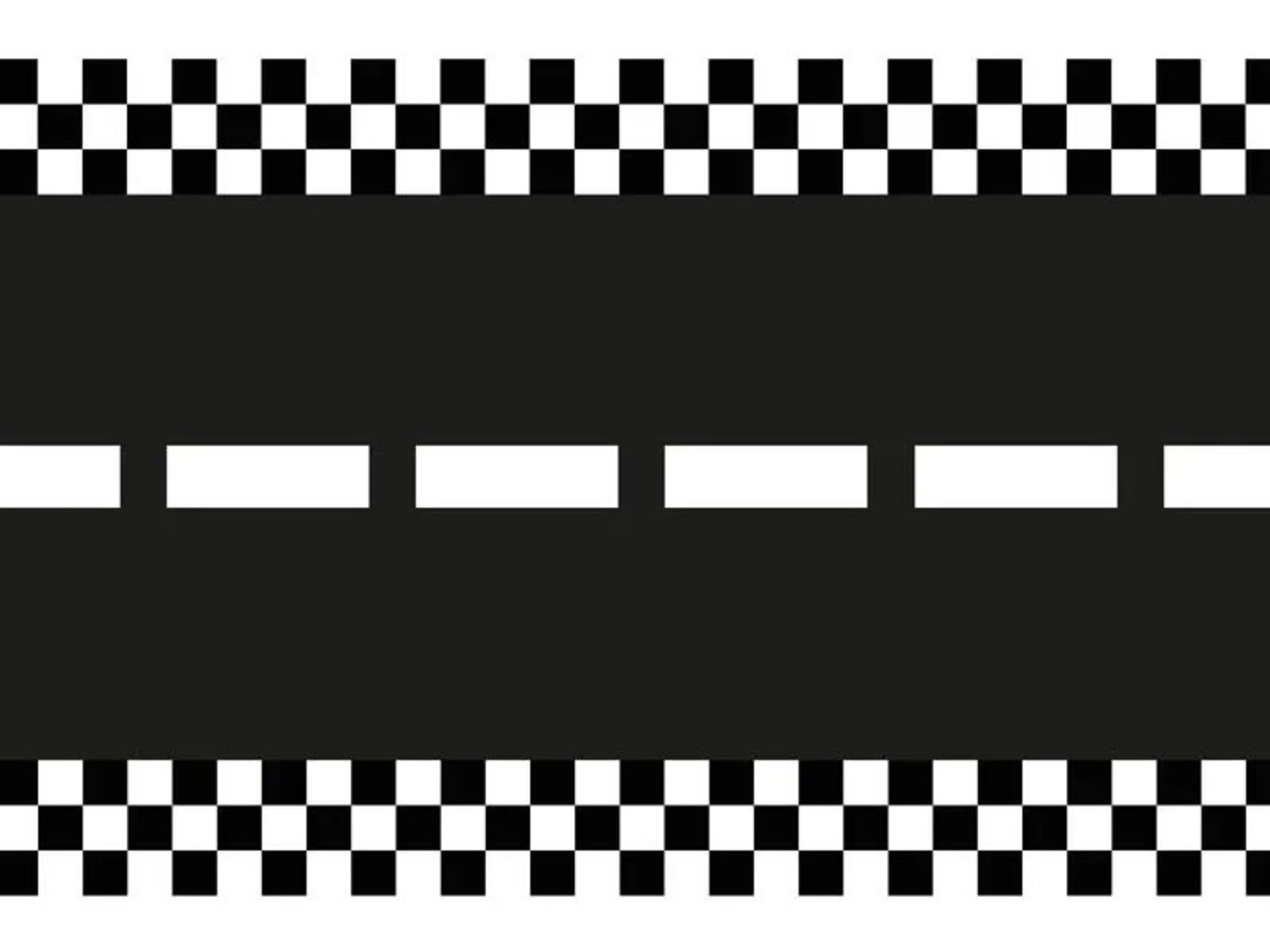 Extra Long Race Track Table Runner, Racing Table Runner, Party ...