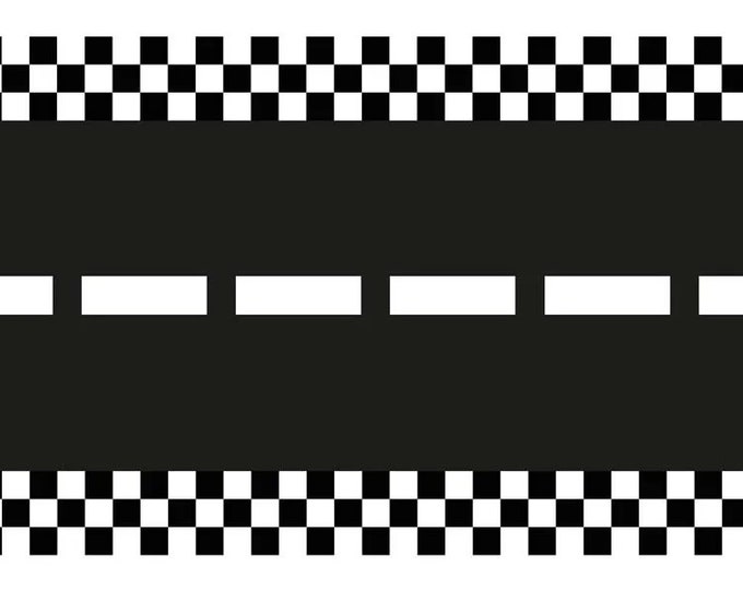 Extra Long Race Track Table Runner, Racing Table Runner, Party ...