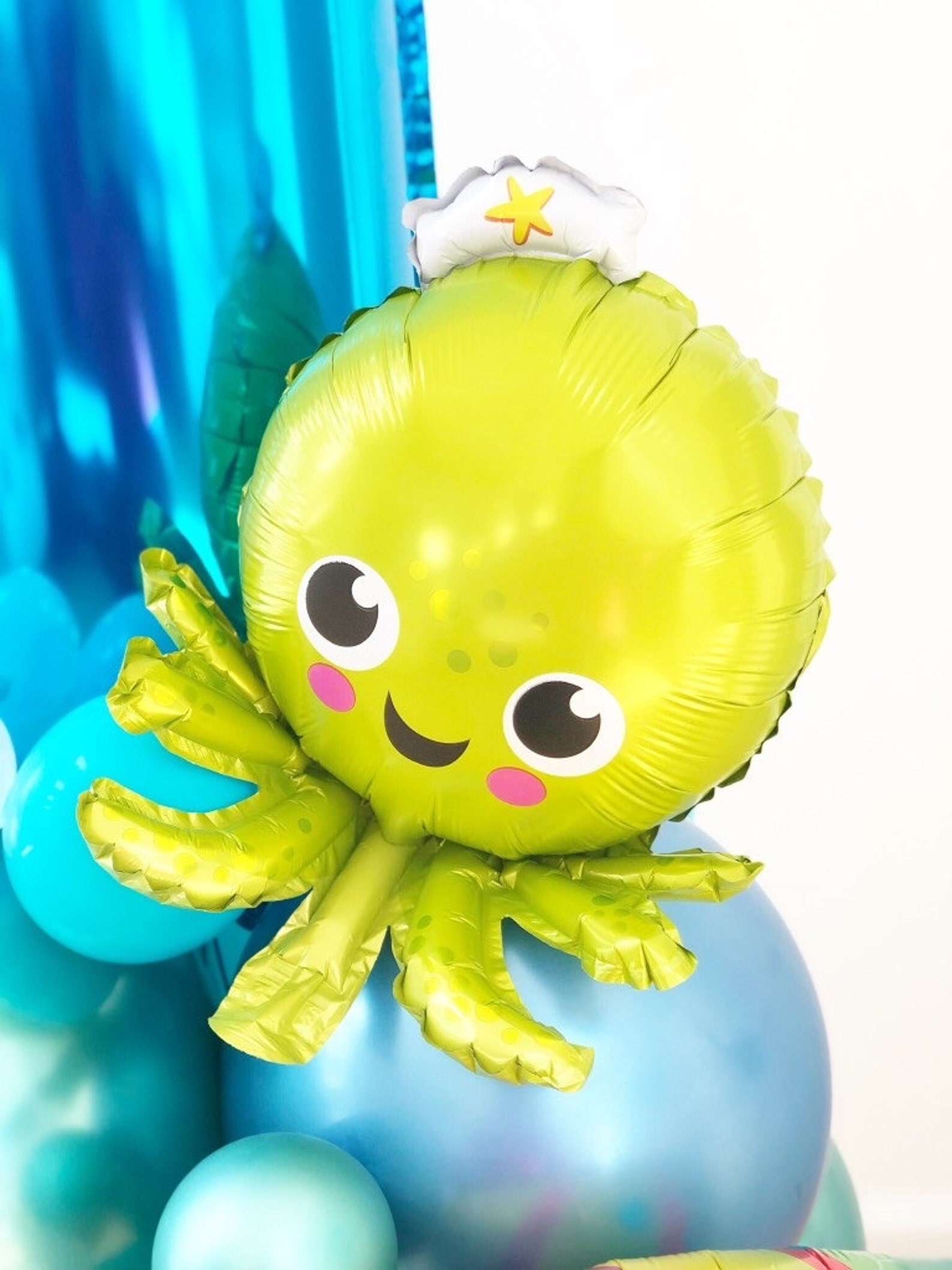 DIY Large Under the Sea Balloon Sculpture, 55in, Under the Sea Balloon ...