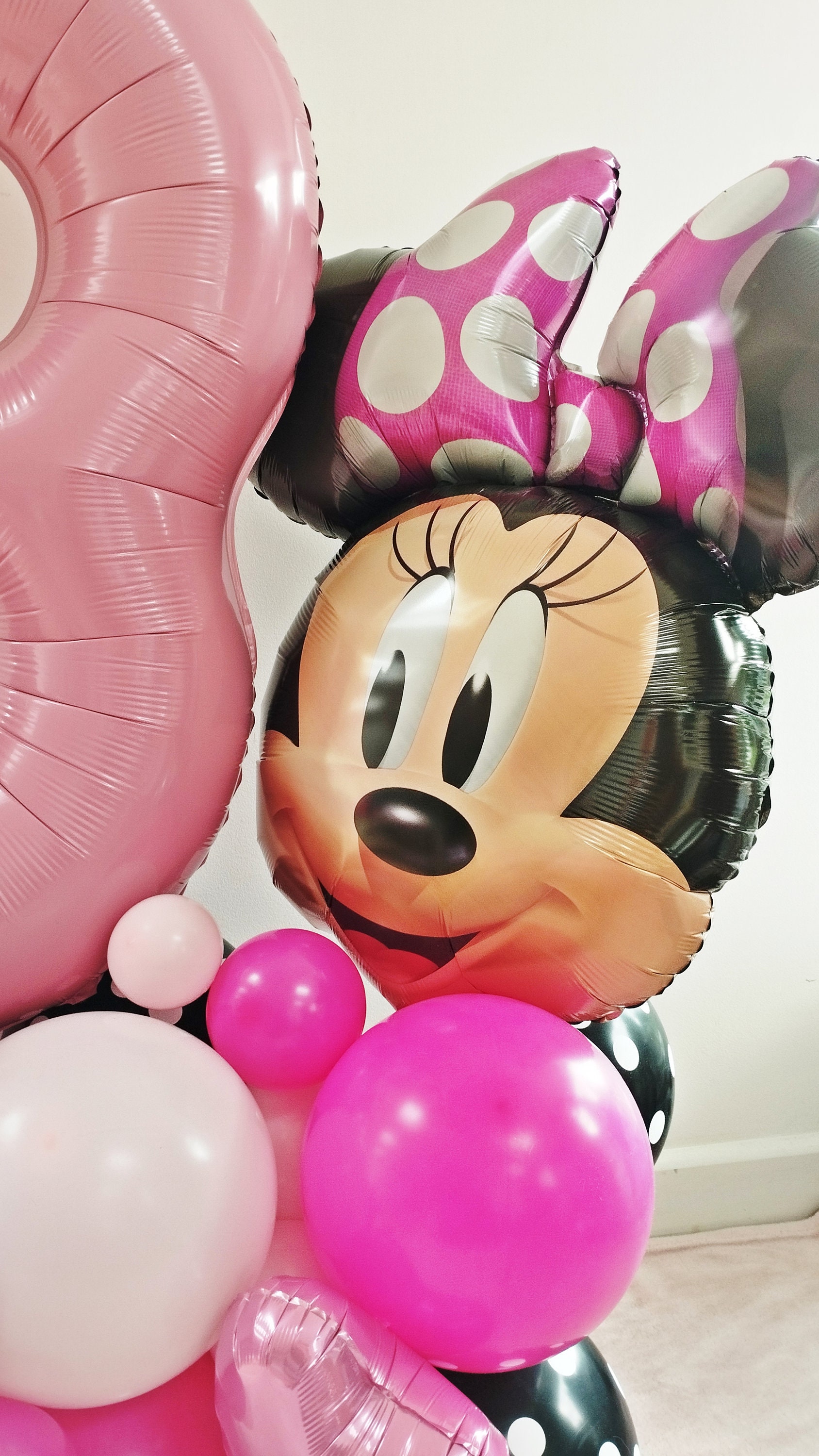 DIY Large Minnie Mouse Balloon Sculpture Minnie Balloon - Etsy Australia