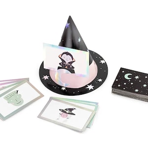 Halloween 'who Am I' Party Game, Halloween Games, Witchcraft, Halloween ...