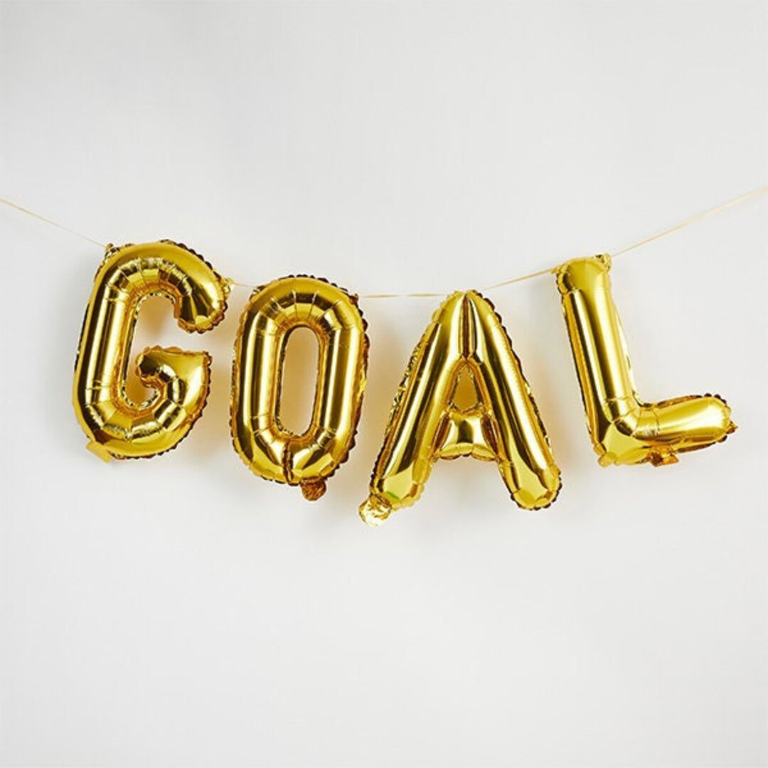 Goal Foil Balloon Kit, Jumbo Football Balloon, Football Birthday Party ...