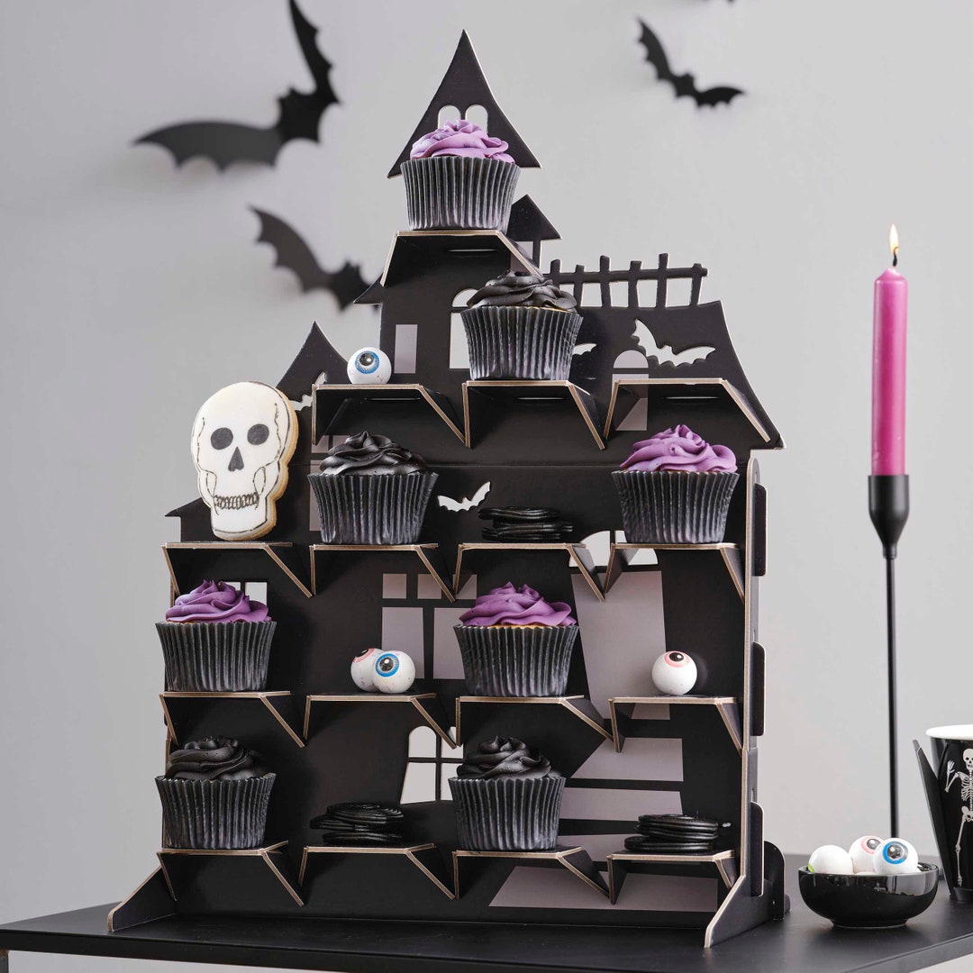 Haunted House Halloween Treat Stand, Halloween Food Stand, Spooky Party ...