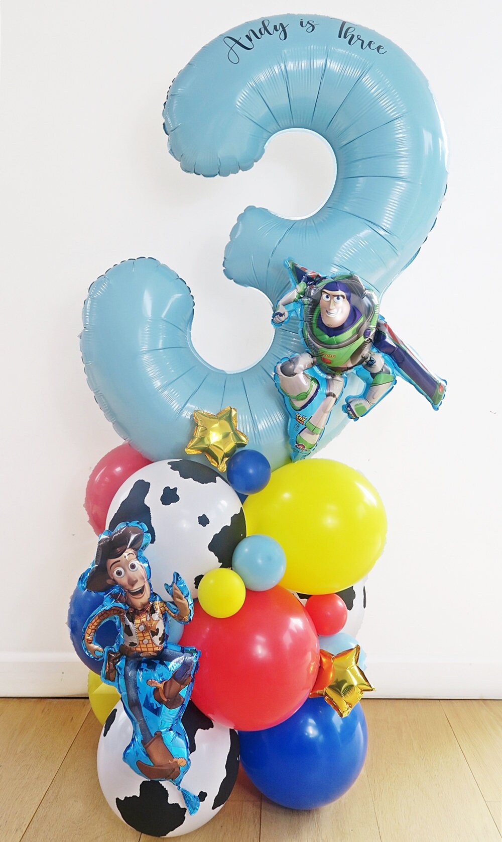 DIY Blue Toy Story Balloon Sculpture 1.4m/55in Boy's Toy - Etsy UK