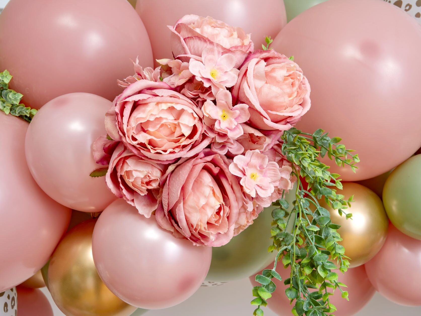 Dusky Pink and Sage Green Safari Balloon Arch Safari Balloon - Etsy