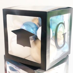 Graduation Balloon Boxes, Choose Your Own Balloon Colours, GRAD, Class ...