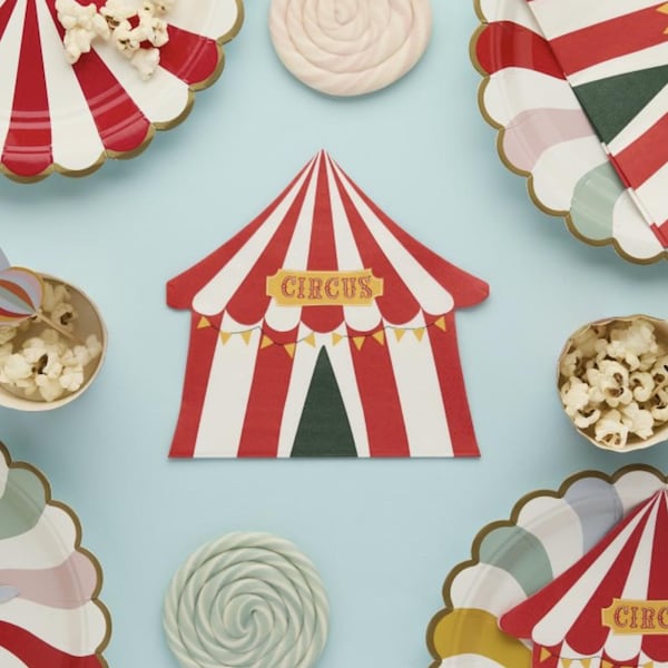 Carnival Party Napkins - Etsy